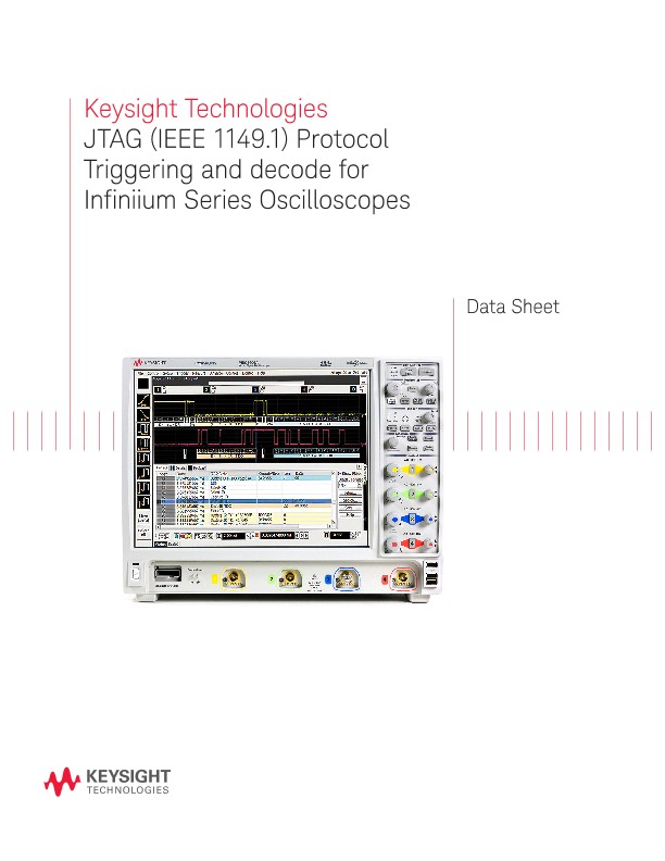 JTAG (IEEE 1149.1) Protocol Triggering and Decode for Infiniium Series Oscilloscopes PDF Asset ...